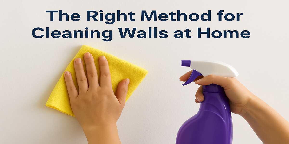 Cleaning Walls: the right method for home easily